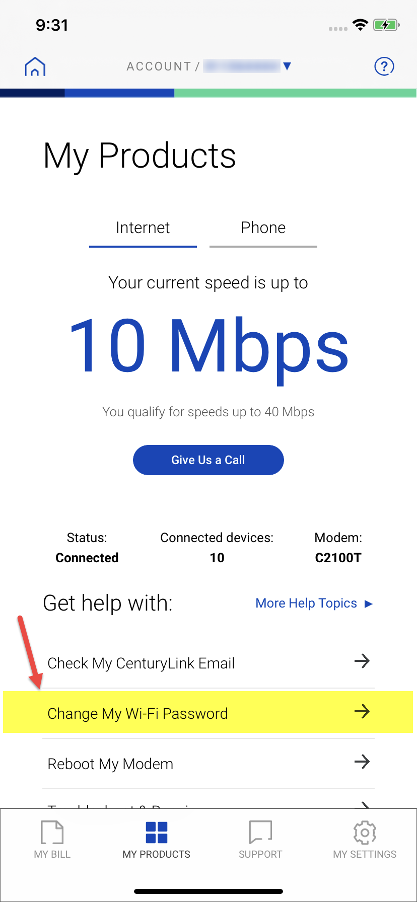 Change WiFi Password SWiFi Modem Brightspeed Change WiFi Password SWiFi Modem Brightspeed
