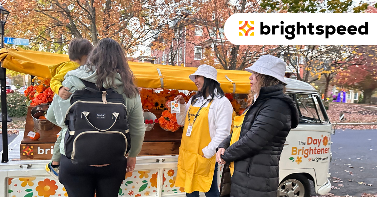 Brightspeed Turns Tricks to Treats with Day Brightener Truck and ...